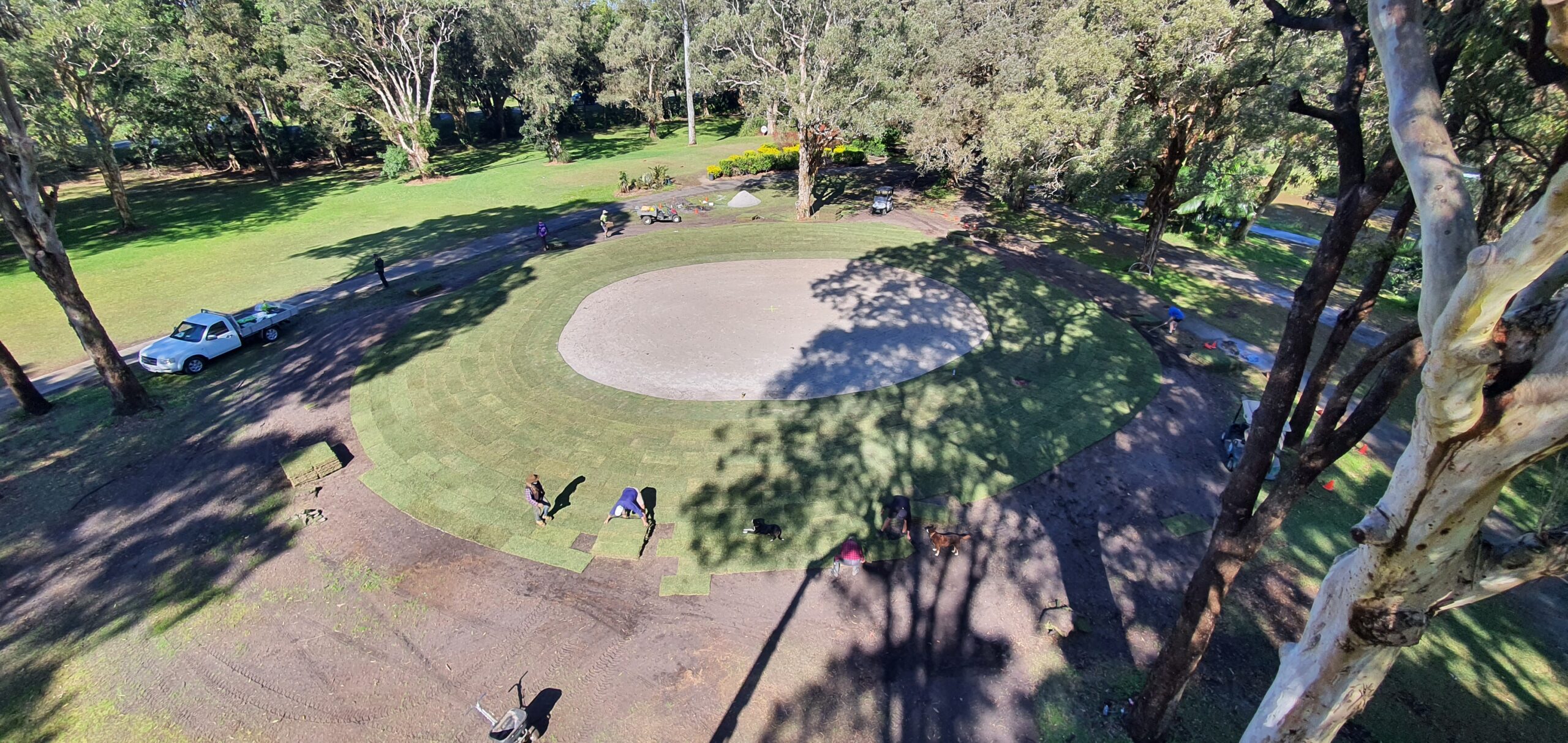 10th Green Re-Build - Chinderah Golf